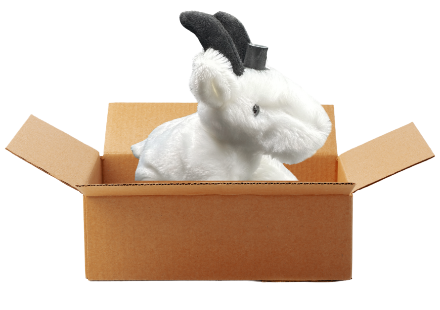 You Goat Mail - Send an adorable goat plushie to anyone, anonymously.